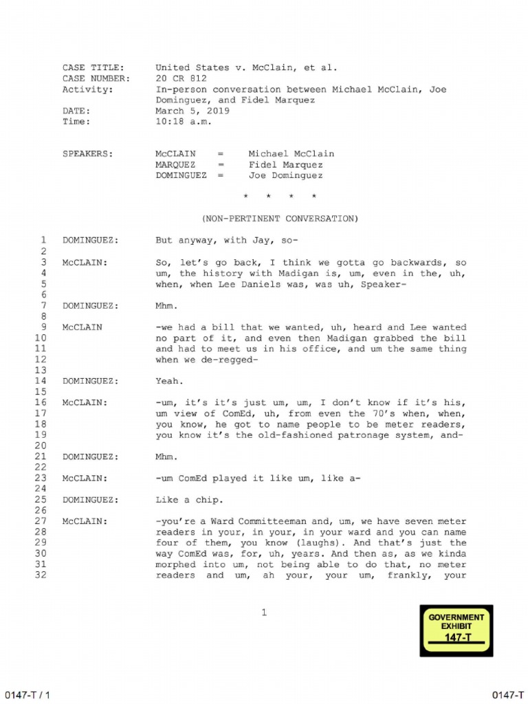 ComEd Four Trial | PDF