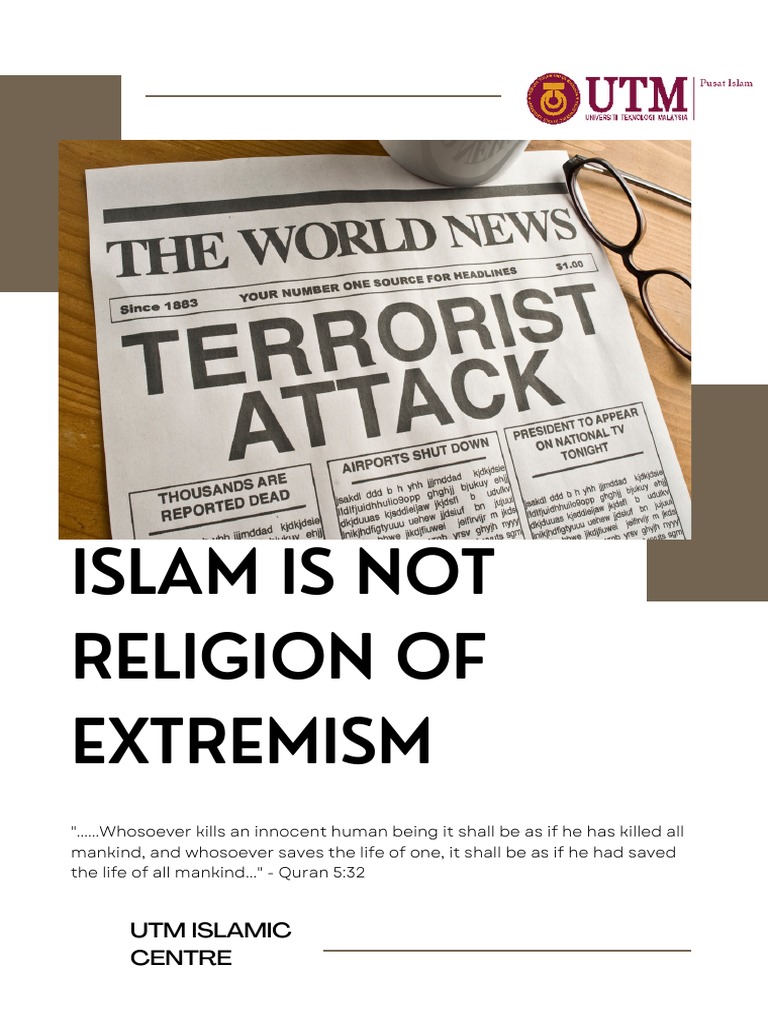 Islam isn't a religion of extremism. | PDF | Quran | Islam
