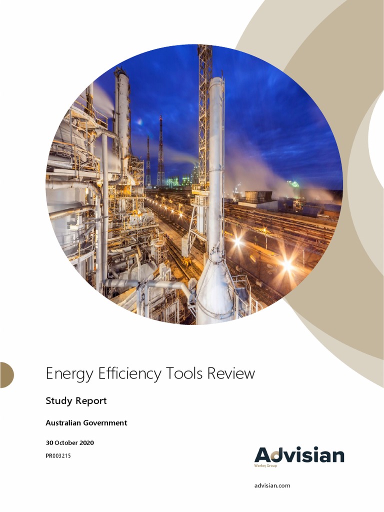 Energy Efficiency Tools Review - 1 | PDF | Cogeneration | Efficient ...
