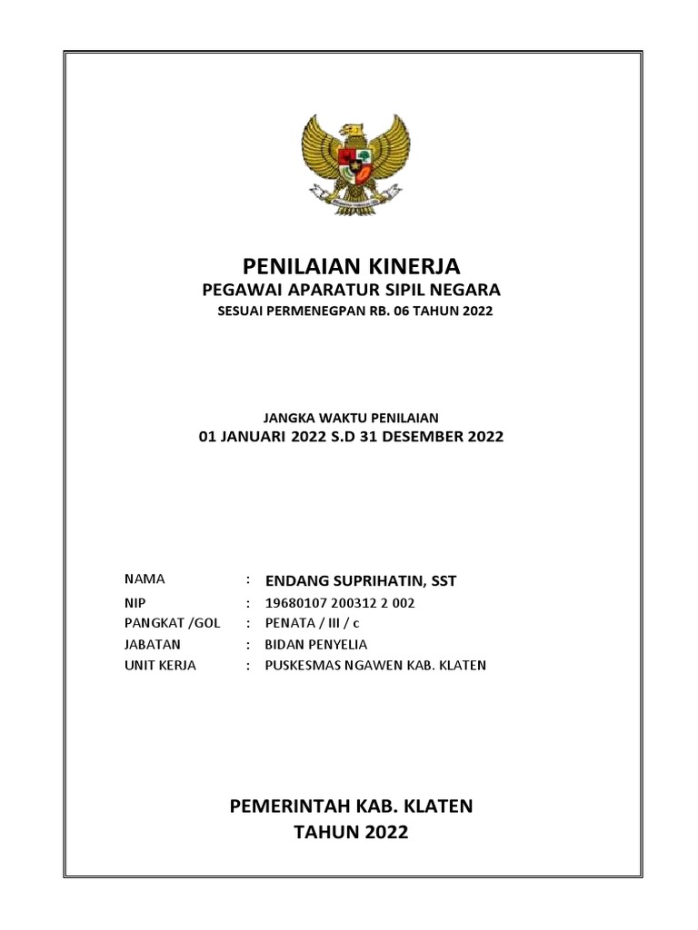 Contoh Cover Dan Penetapan | PDF