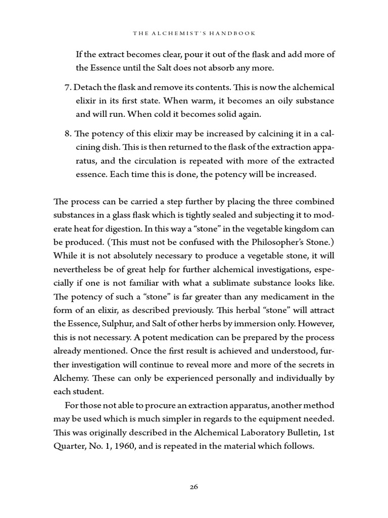 The Alchemist'S Handbook | PDF | Alchemy | Chemistry