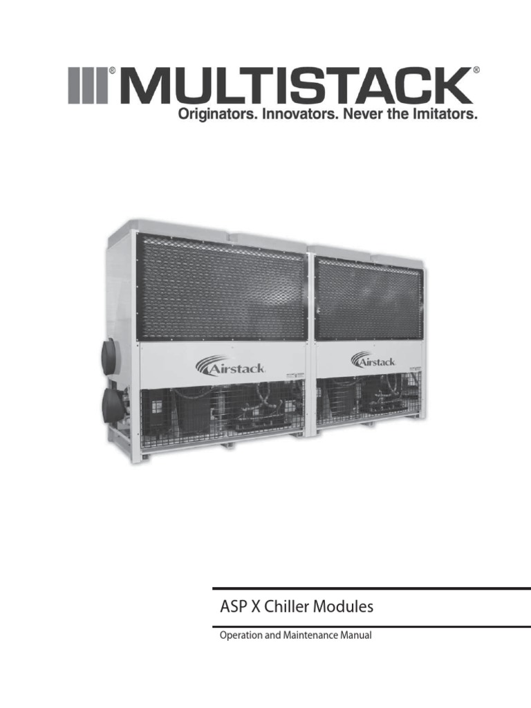 Multistack ASP X OM | PDF | Heat Exchanger | Pump