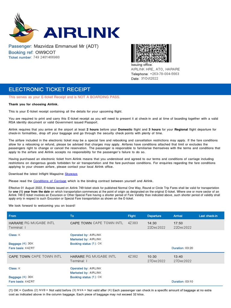 Mazvidza Emmanuel, Adt, Ow9cot | PDF