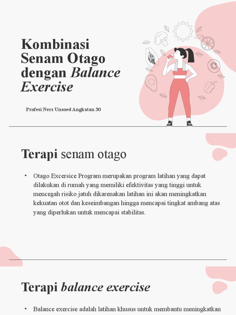 Kombinasi Senam Otago Dengan Balance: Exercise | PDF