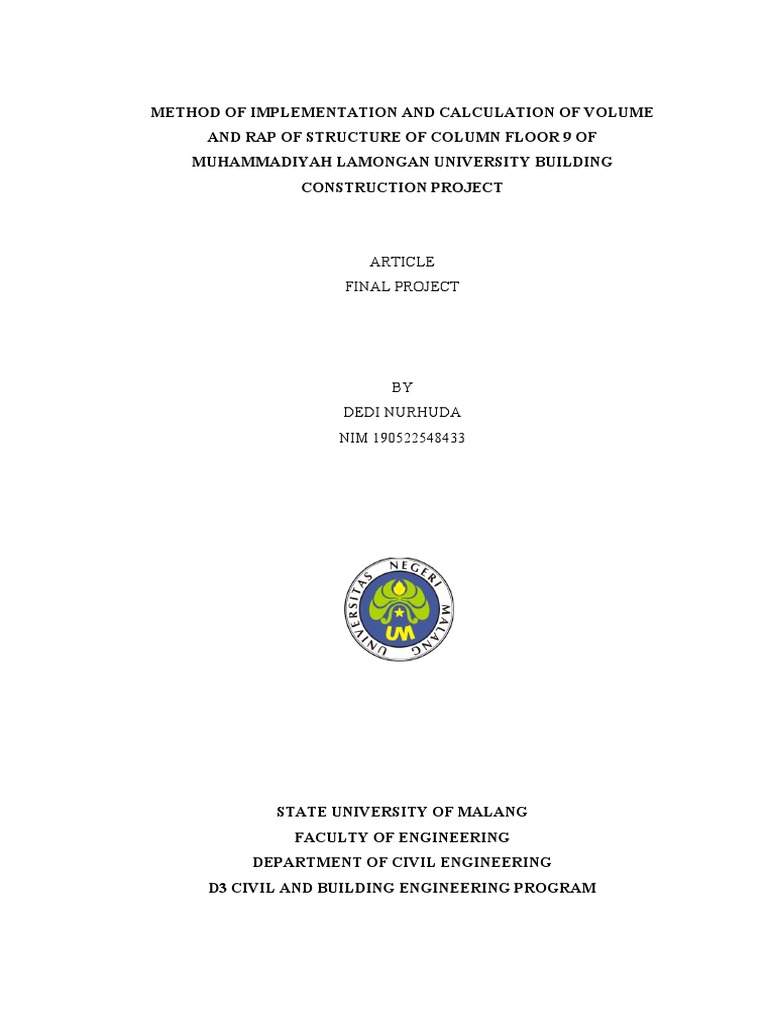 Artikel Ta - B. Ing | PDF | Concrete | Data