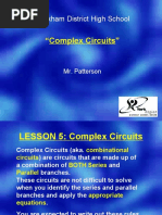 Complex Circuit Problems Worksheet Ep. 905 | PDF
