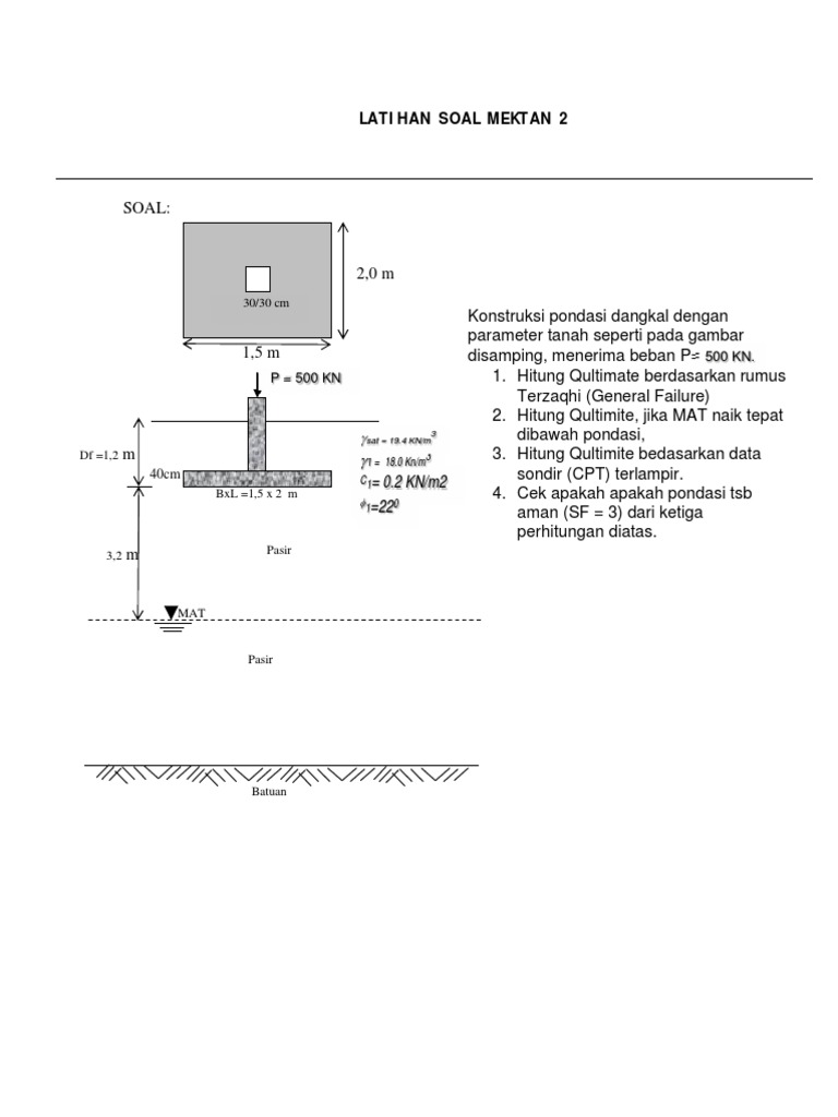 0 Latihan Soal Mektan 2 | PDF