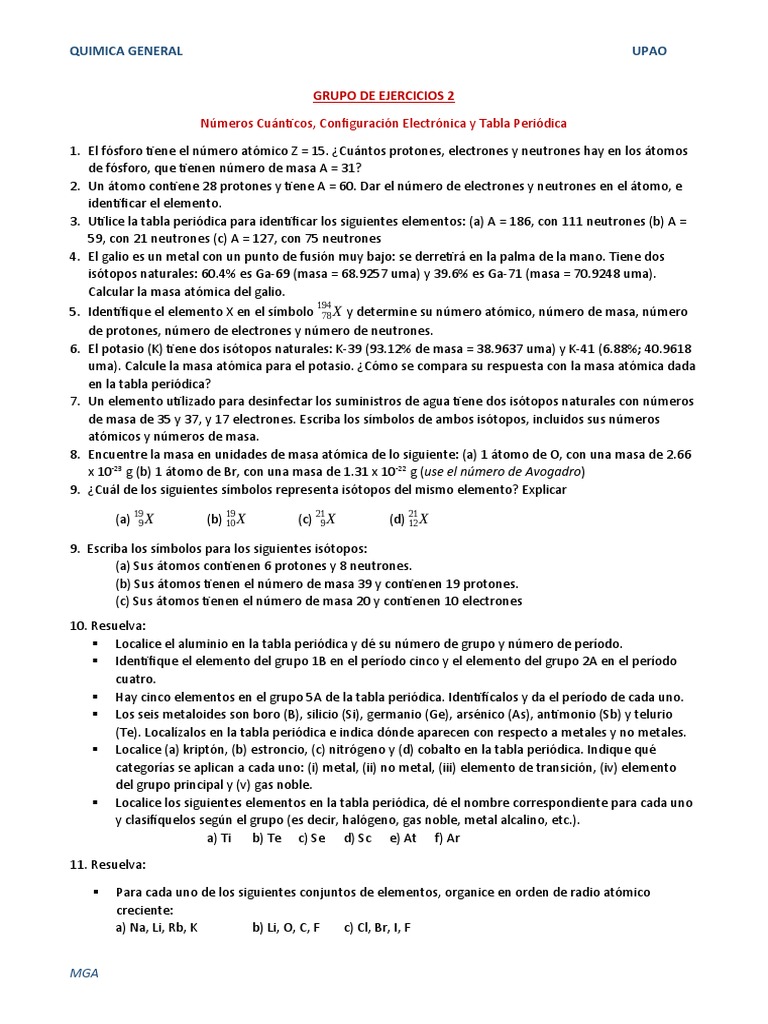 Grupo de Ejercicios 2 | PDF