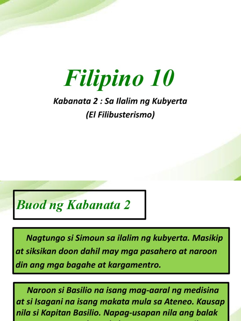 El Filibusterismo | PDF
