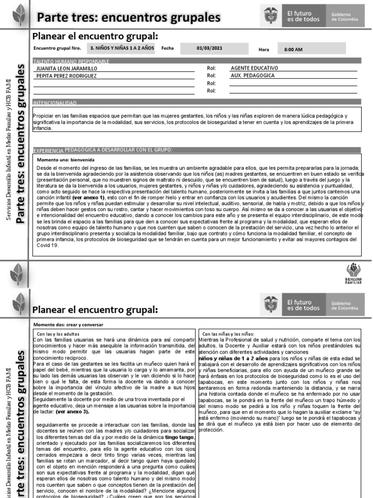 Formato Planeación EEG Cuaderno Grupal | PDF