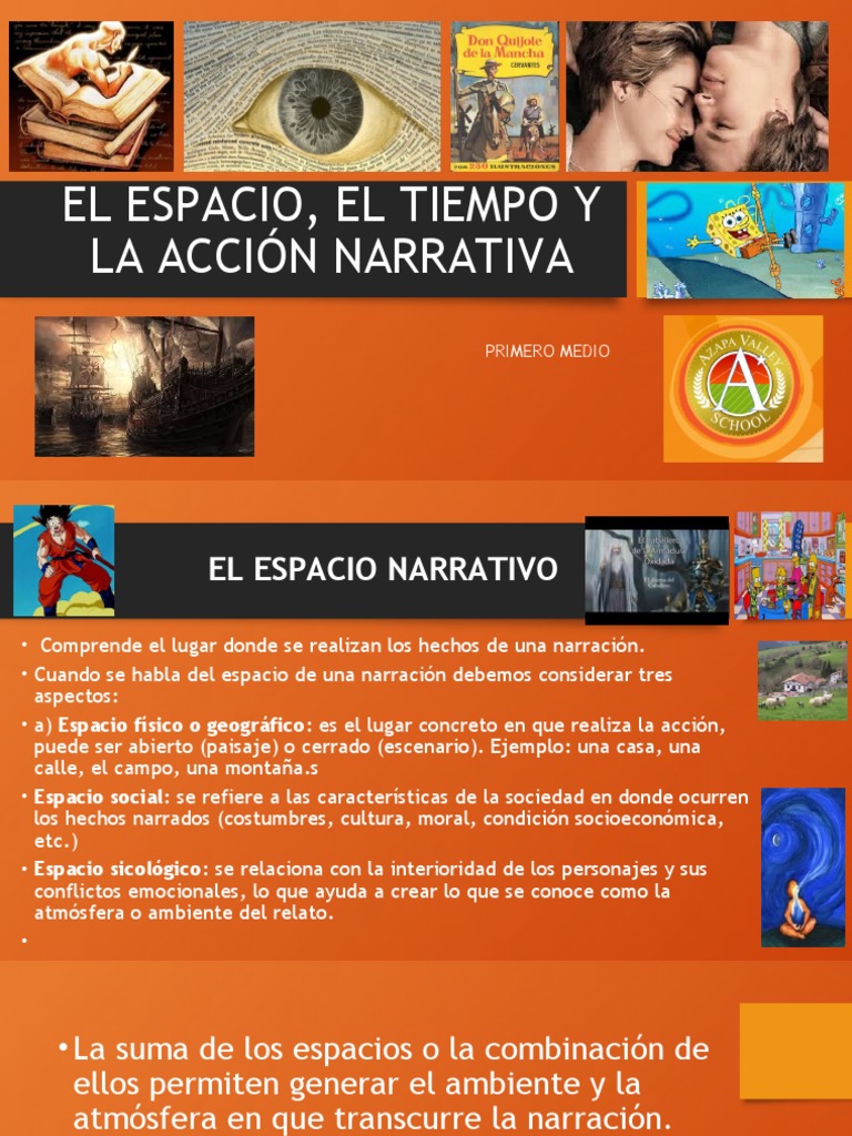 El Espacio, Tiempo y Acción | PDF | Narración