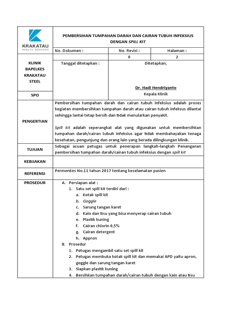 Spo Spill Kit | PDF | Sains & Matematika