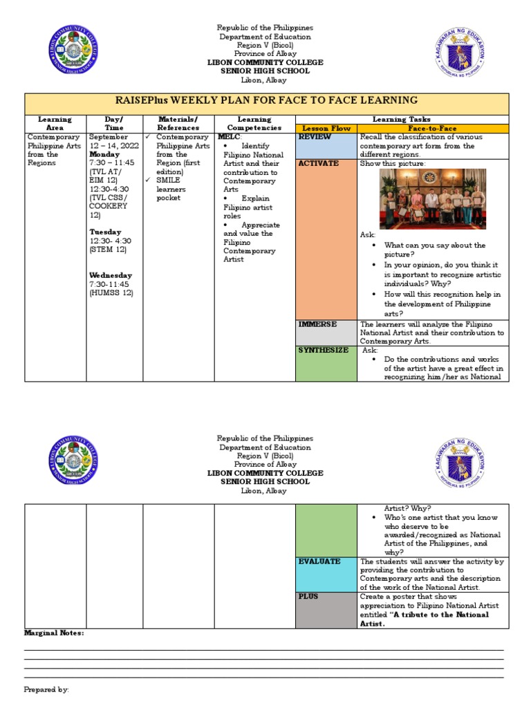 RAISEPlus 4 | PDF | Communication | Teaching
