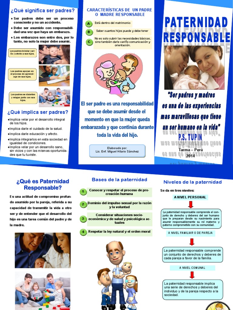 Responsable Paternidad: Los Requisitos y Niveles de Ser un Padre Efectivo | PDF | Etica Aplicada ...