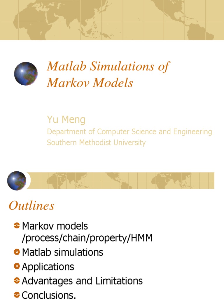 Markov Processes Meng | PDF | Markov Chain | Matlab