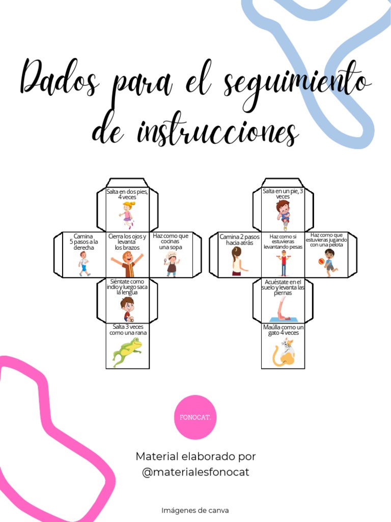 Dados para El Seguimiento de Instrucciones | PDF
