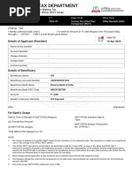 RTGS Form Sbi PDF | PDF | Services (Economics) | Banks