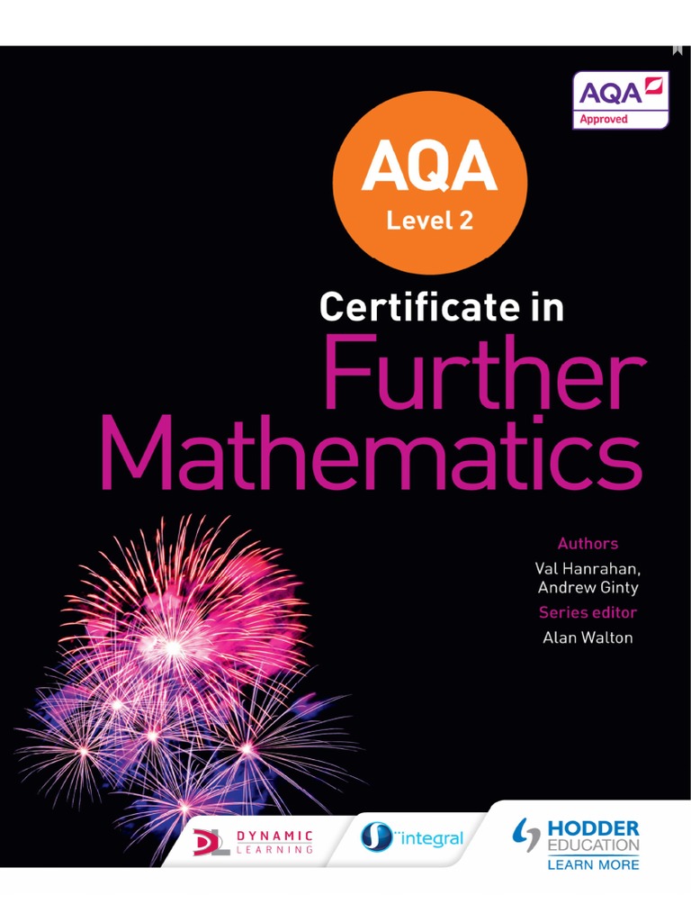 Andrew Ginty, Val Hanrahan - AQA Level 2 Certificate in Further ...