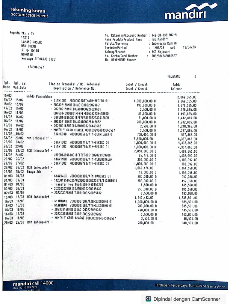 Buku Rekening | PDF Buku Rekening | PDF