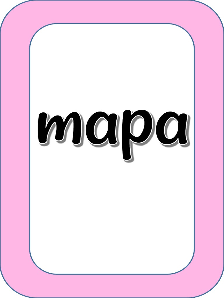 Flash Card Letra M | PDF