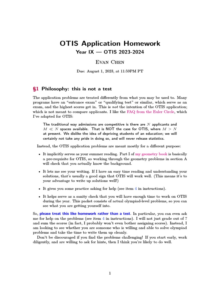 Otis App Ix | PDF | Mathematics | Elementary Mathematics