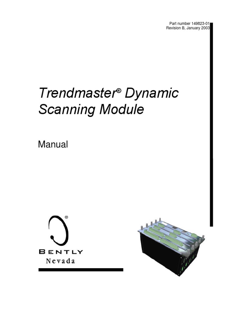 Trendmaster Dynamic Scanning Module: Manual | PDF | Computer Network | Electrical Connector