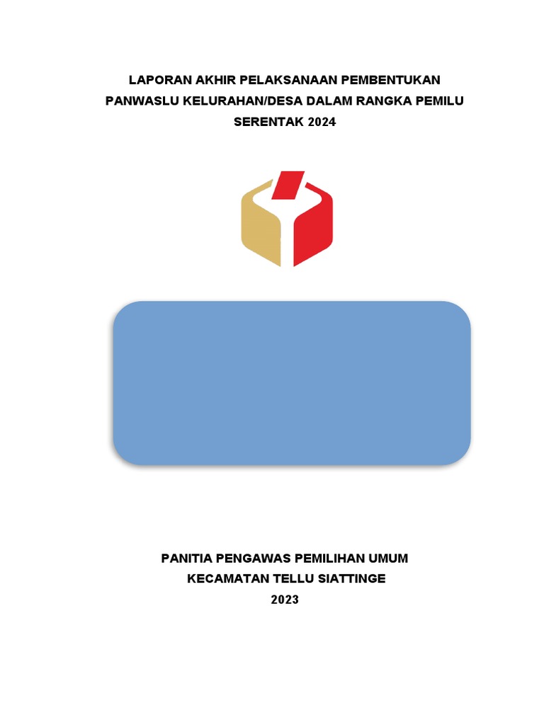 Laporan Akhir Pembentukan PKD Tellu Siattinge | PDF | Pengelolaan Keuangan & Uang | Ilmu Sosial