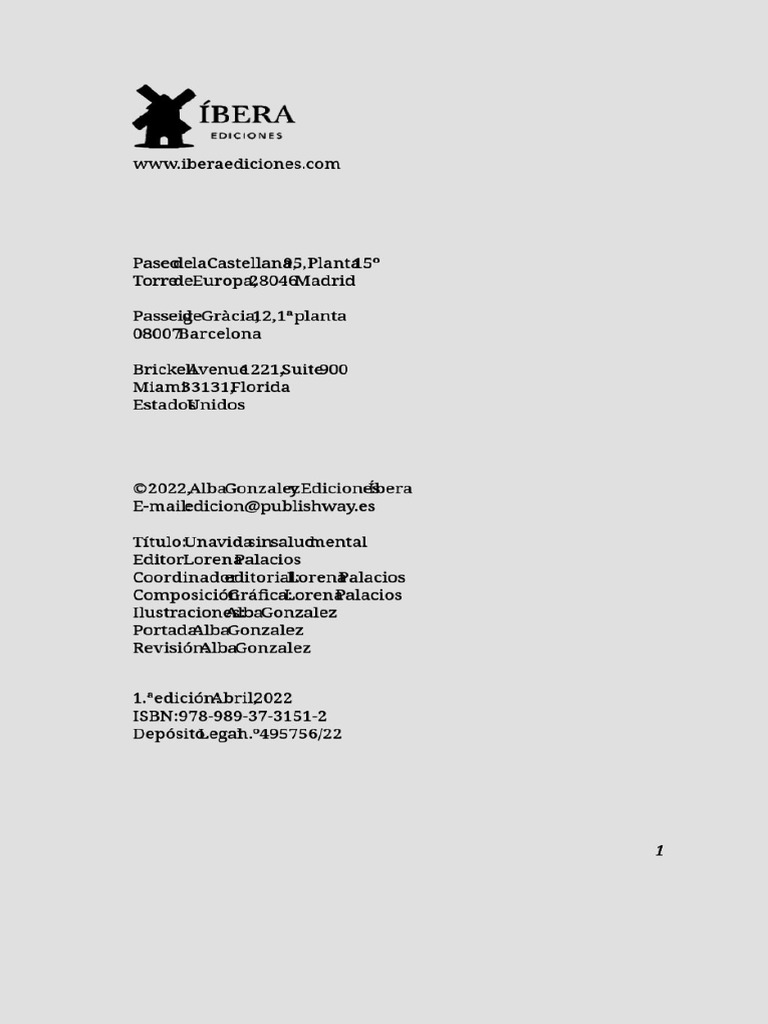 Una Vida Sin Salud Mental Libro | PDF Una Vida Sin Salud Mental Libro | PDF