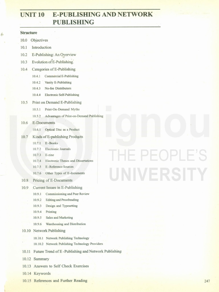 Unit 10 | PDF | Electronic Publishing | Self Publishing