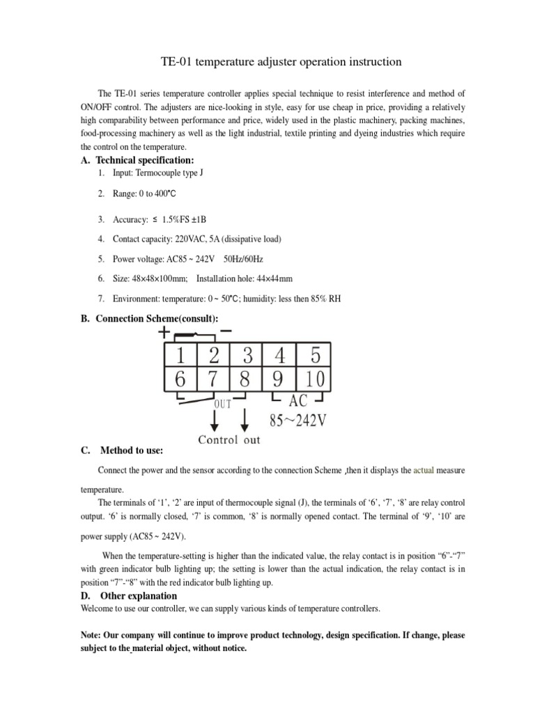TE01 Controlador | PDF