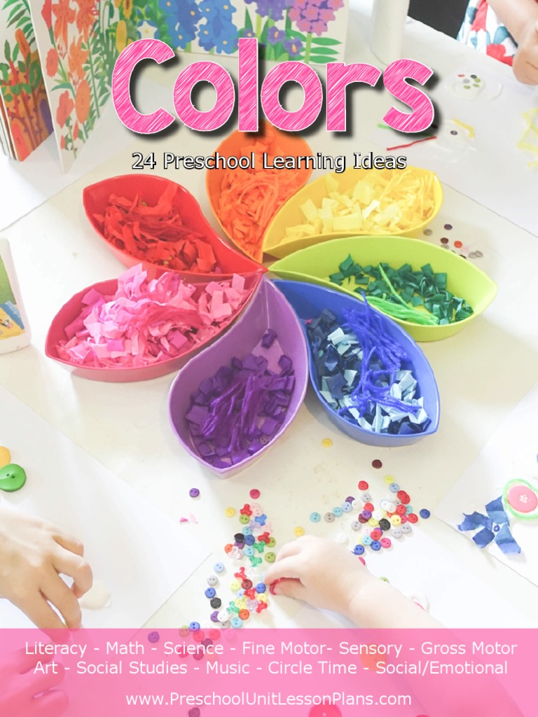 Colors: 24 Preschool Learning Ideas | PDF | Homeschooling | Teachers