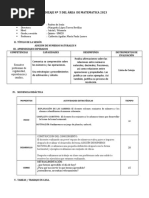 Sesion Mat. Propiedades de La Multiplicación | PDF | Multiplicación | Aprendizaje