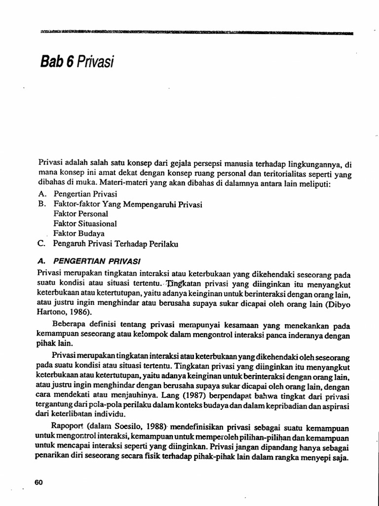 Bab6 Privasi | PDF