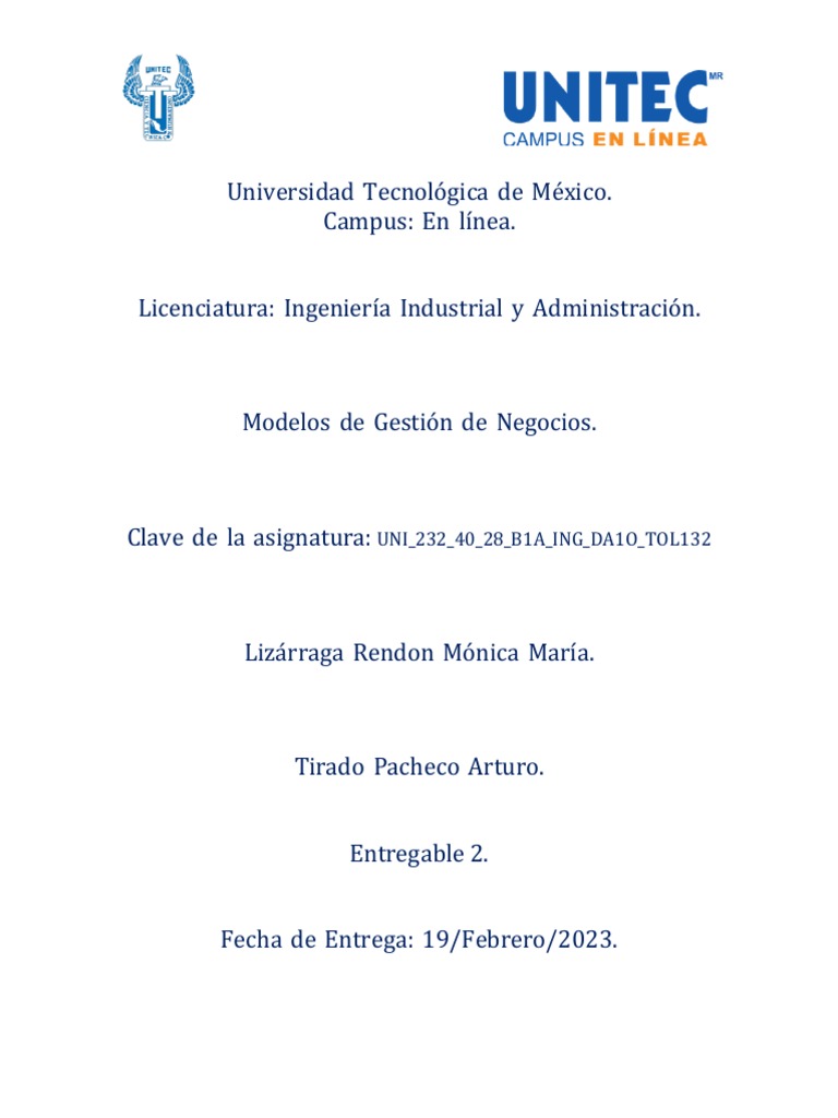 Entregable 2 | PDF | Marketing | Calidad (comercial)