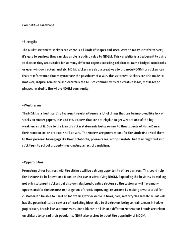 SWOT Analysis | PDF | Brand | Laptop