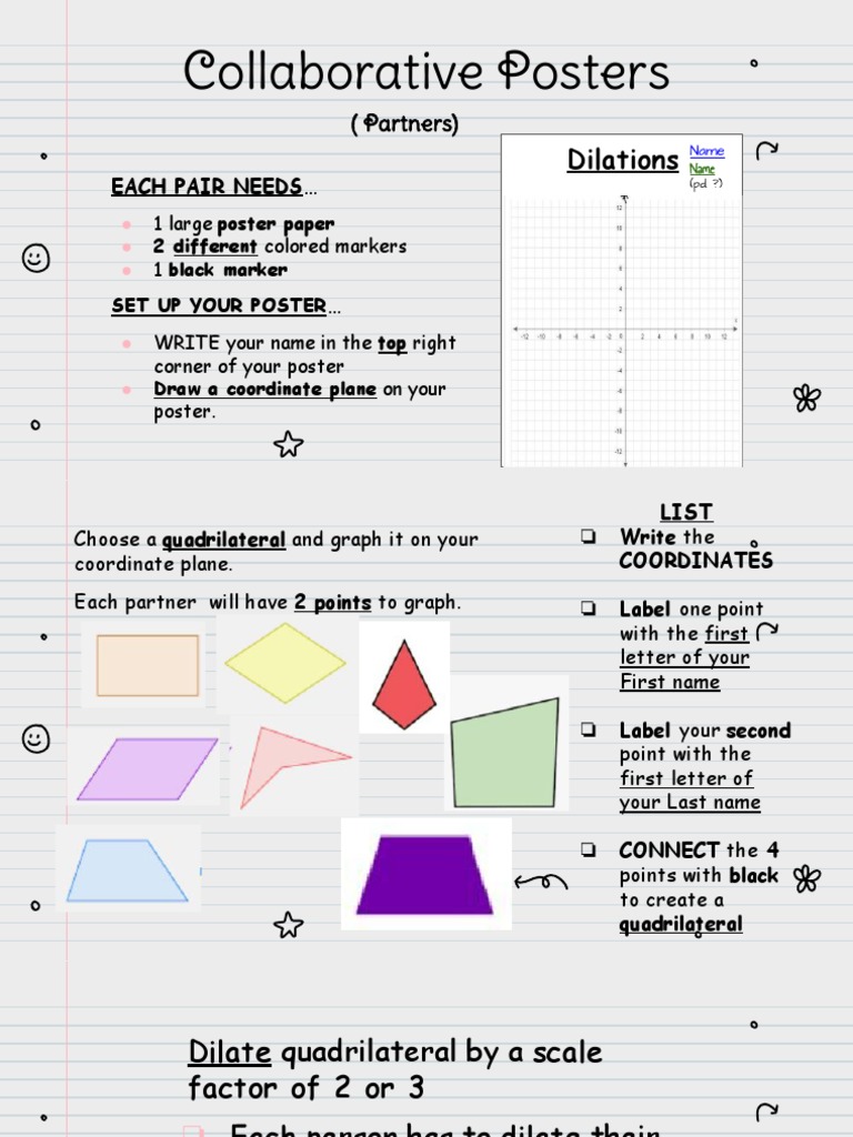 Dilation Posters | PDF