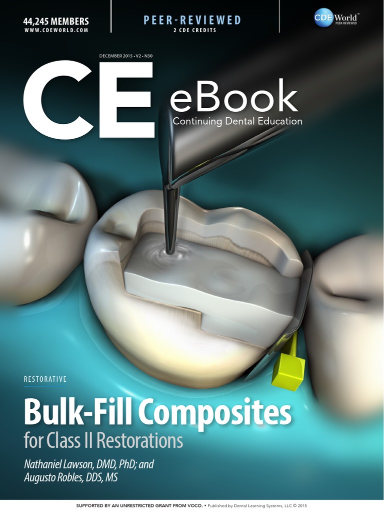 Bulk Fill Composites For Class II Restorations by Dentistry | PDF ...