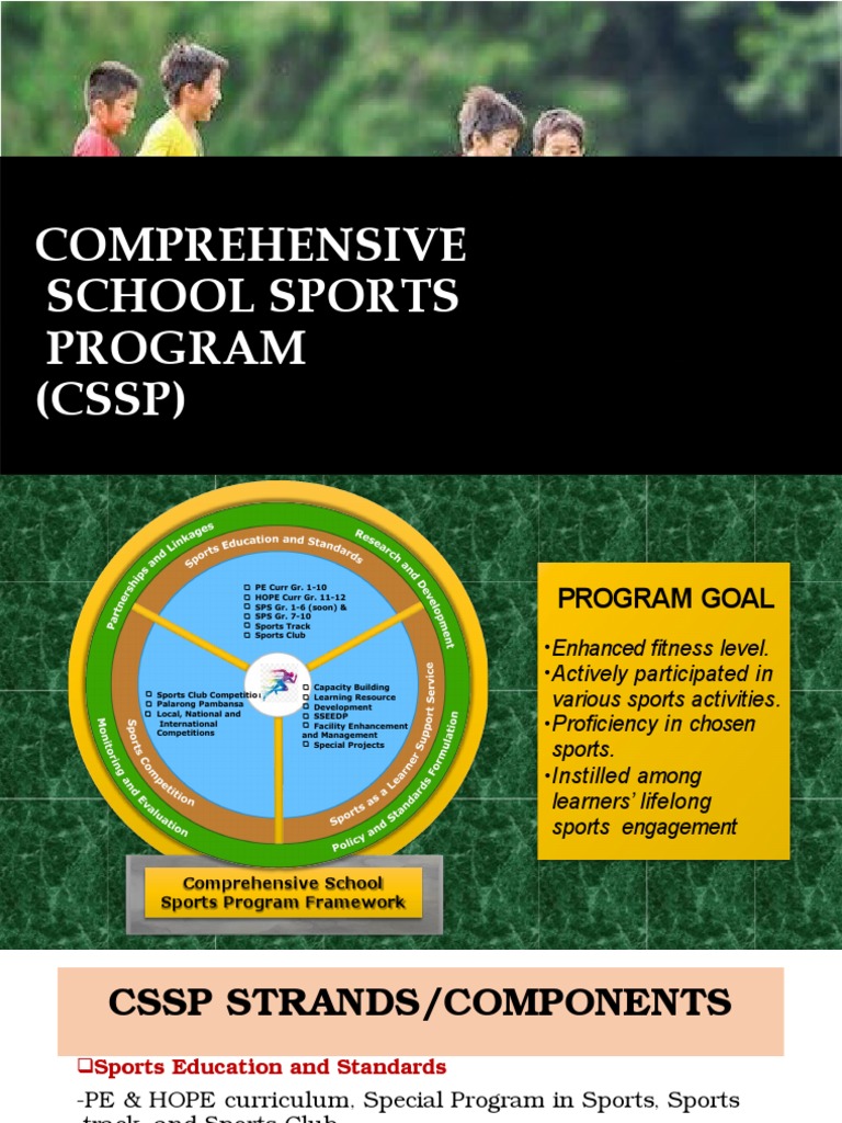 COMPREHENSIVE SCHOOL SPORTS PROGRAM For Cebu | Download Free PDF ...