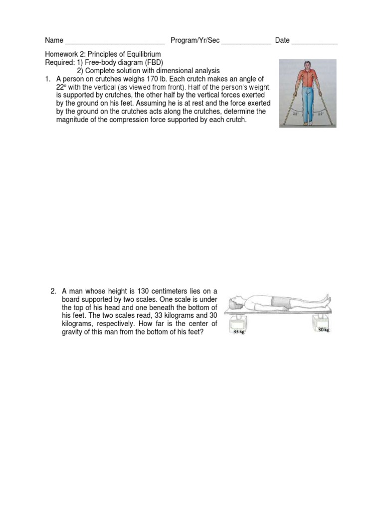 HW2 Equilibrium | PDF | Science & Mathematics
