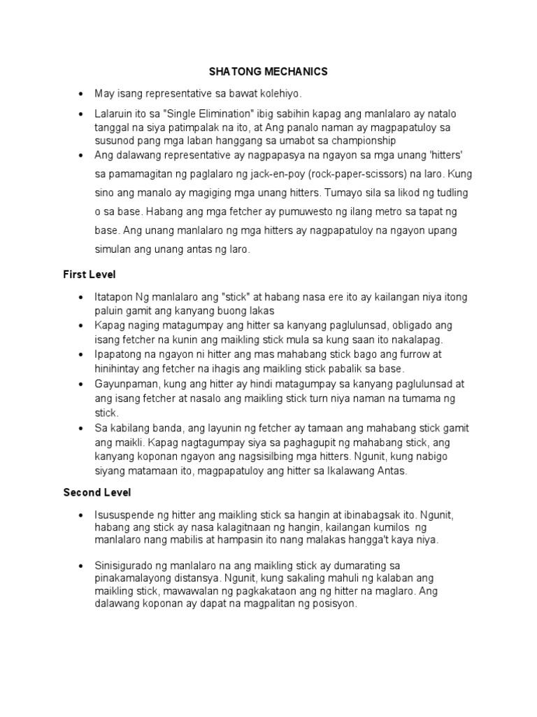 Shatong Mechanics | PDF