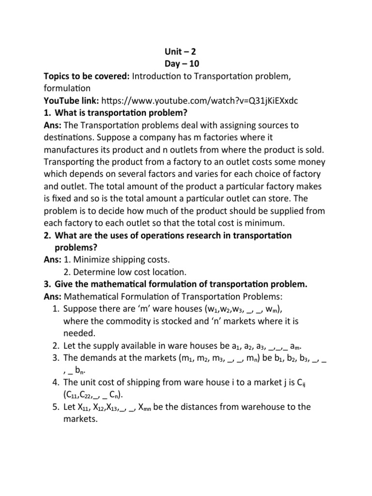 Operations Research | PDF | Linear Programming | Mathematical Optimization