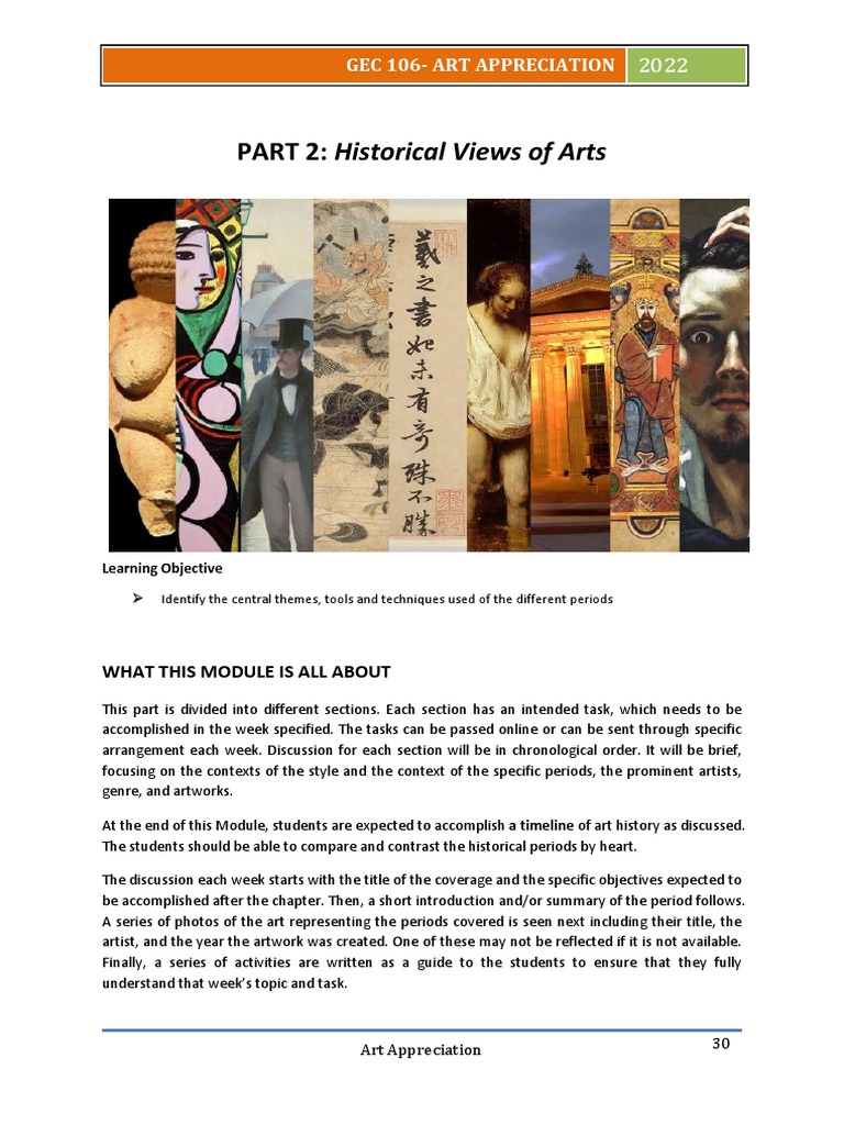 Historical Perspectives: Exploring Stylistic Developments and ...