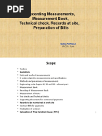 Running Bill Format Sample | PDF | Road | Transportation Engineering