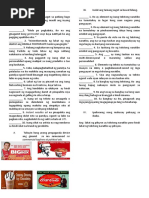 Summative Test Sa Pagbasa at Pagsusuri Sa Ibat Ibang Teksto 50 Items | PDF