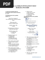 73 Contoh Soal Song Dan Jawabannya | PDF | Poetry