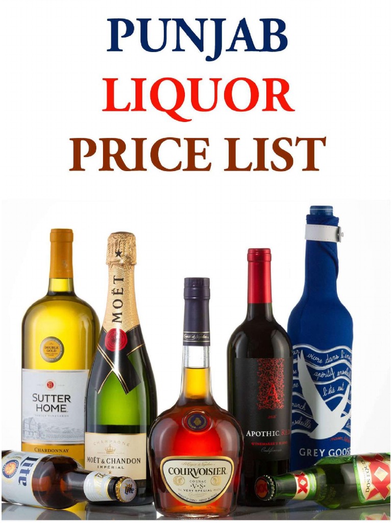 Liquor Prices in Punjab | PDF | Whisky | Scotch Whisky