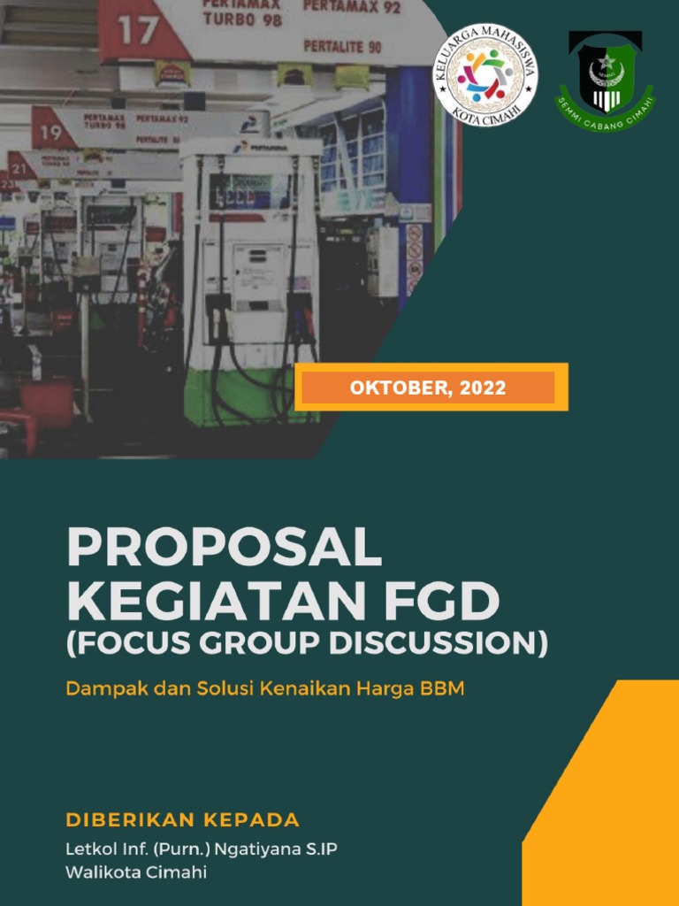 Proposal FGD (Walikota Cimahi) | PDF