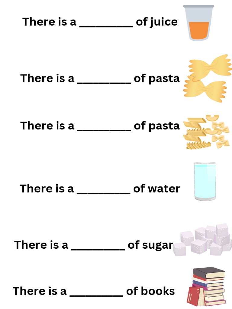 Quantifiers Worksheet | PDF