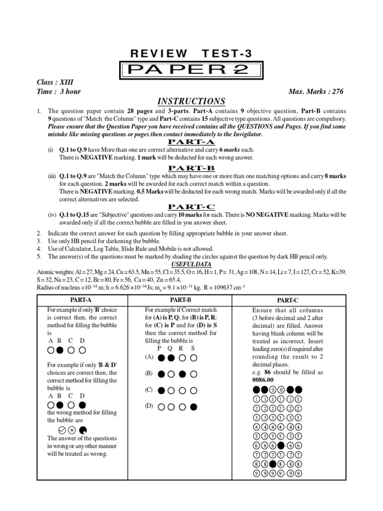 MCP-24 - 13th Paper-2 TEST-3 | PDF | Friction | Ph