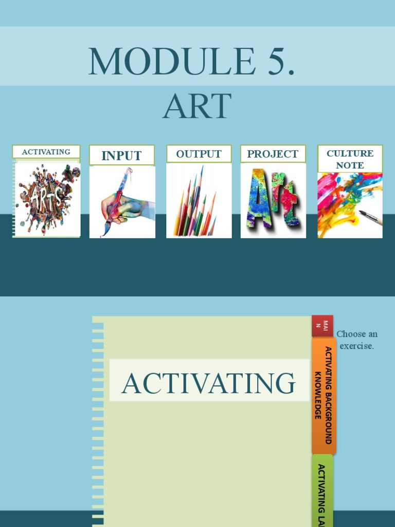 Module 5. Art | Descargar gratis PDF | Graffiti | The Arts